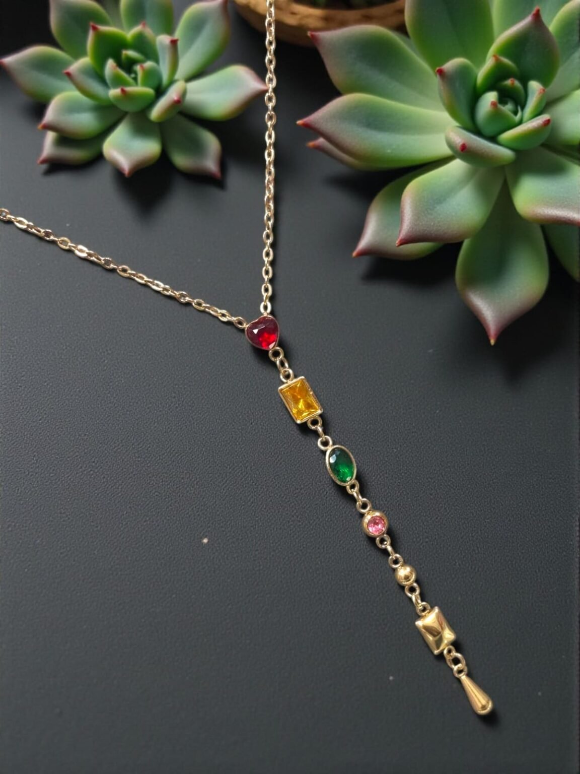 GOLD PLATED ANTI-TARNISH CHAIN DESIGN NO ATC779 - Vibhabling