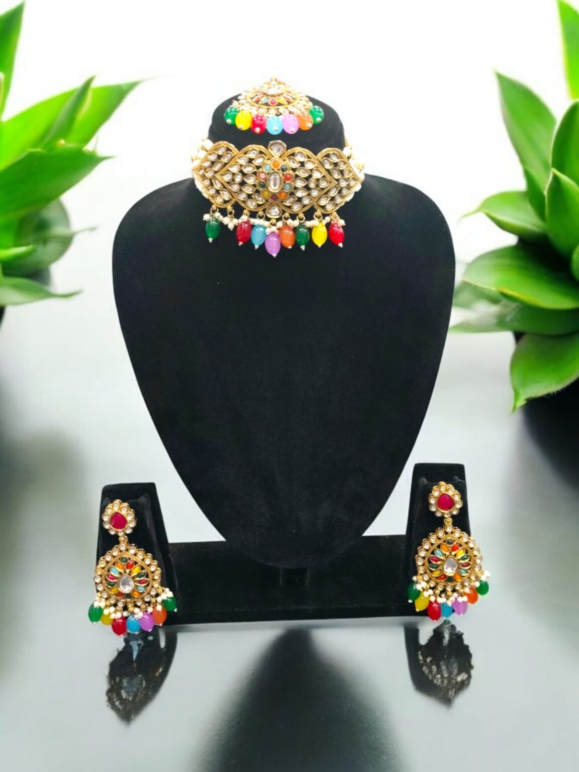 HIGH QUALITY UNIQUE PAKISTANI NECKLACE - Vibhabling
